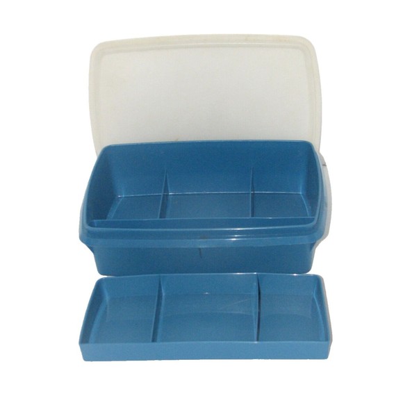 Tupperware | Dining | Vintage Tupperware Stow N Go Container With Tray ...